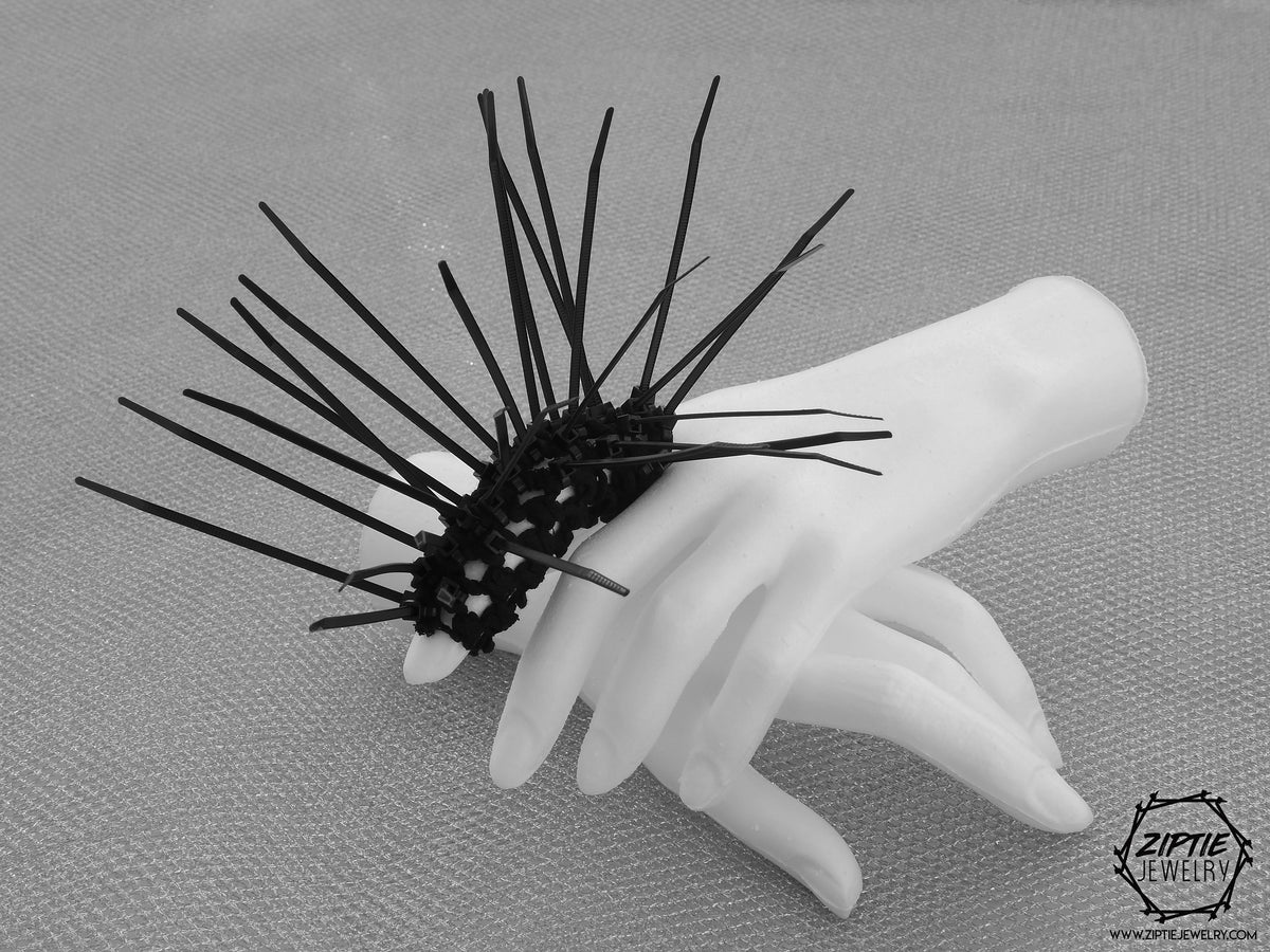 Spike Ring by Ziptie Jewelry – ZiptieJewelry